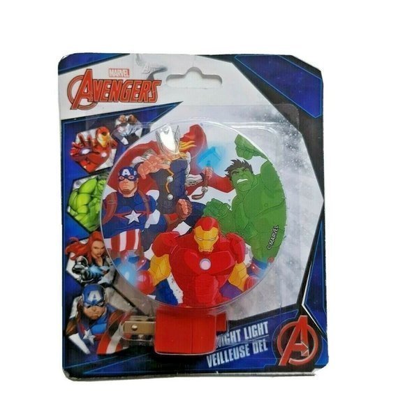 Marvel | Accessories | Night Light Avengers Led The Hulk Iron Man ...